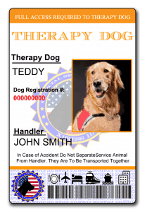 Service Animal Badge | Service Dog ID Tag | Emotional Support Dog ID ...