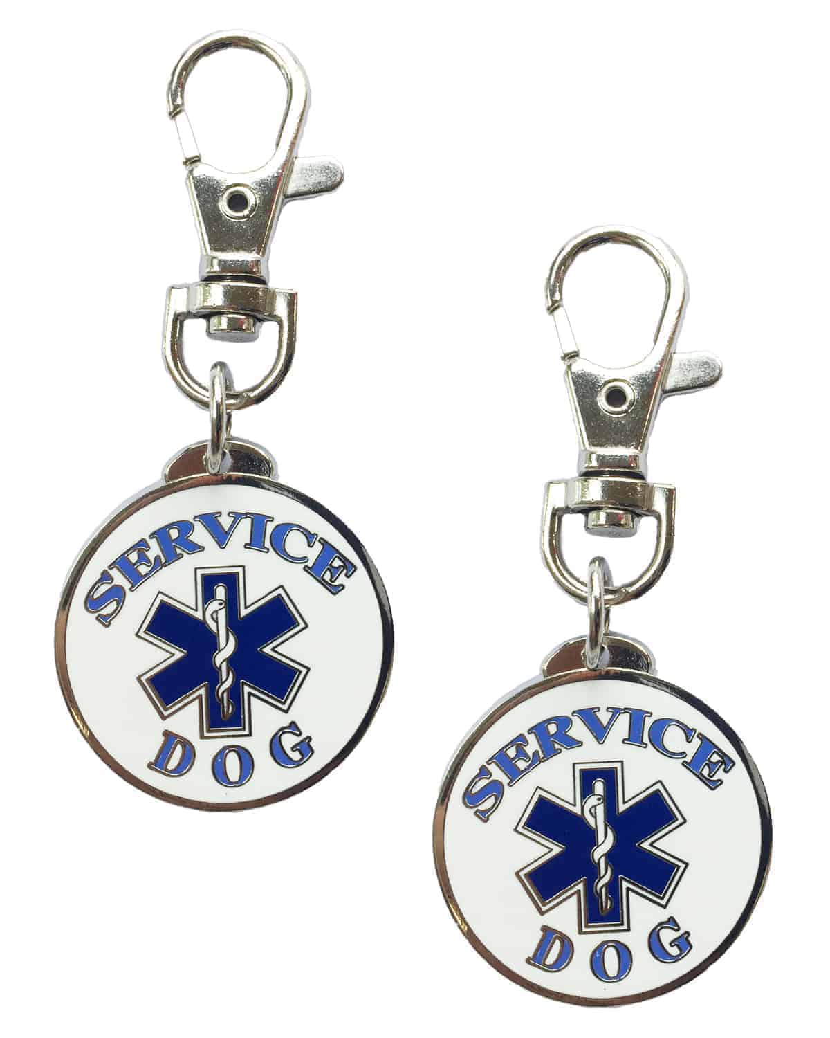 Service Dog Keychain Set Of 2 Service Animal Badge service-dog-keychain-set-of-2-service-animal-badge
